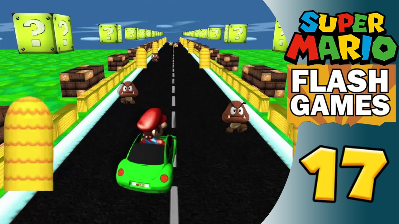 Super Mario Flash Games - Part 17 - Mario mit Vollbart - YouTube