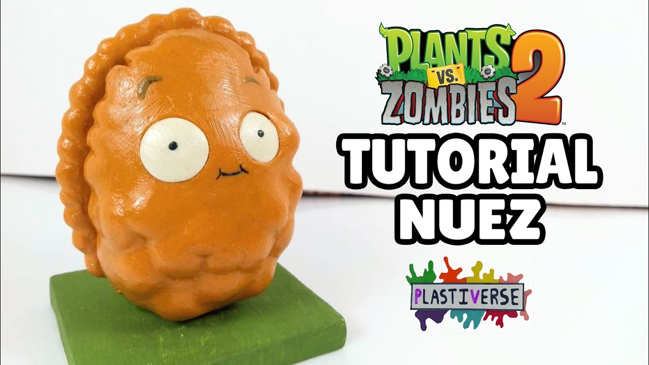 Como Hacer a la Nuez de PvZ 2 de Plastilina / Clay - YouTube