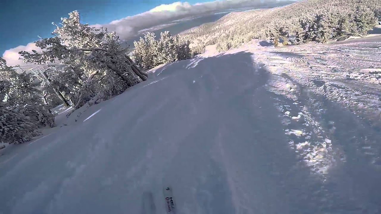 Powder Day at Heavenly Ski Resort - YouTube
