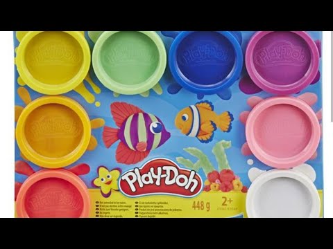 Play-Doh Opening and playing video - Playdough set - YouTube