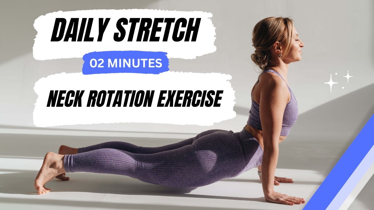 Neck rotation exercise | Yoga for legs | Yoga for hips | Health and ...