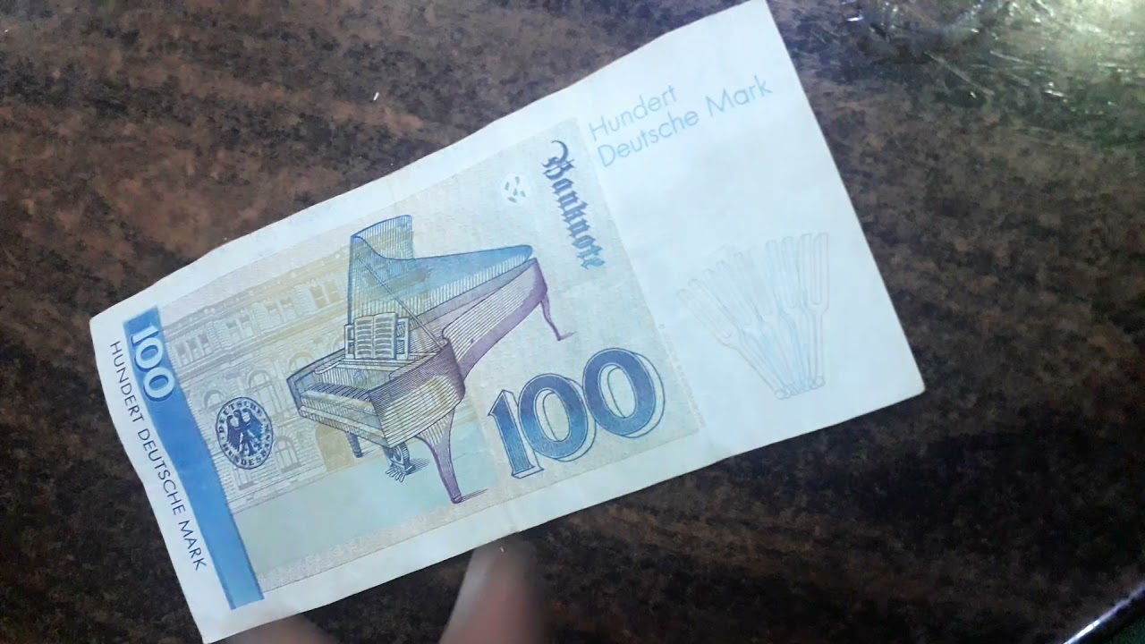 HUNDERT DEUTSCHE MARK 100 - YouTube