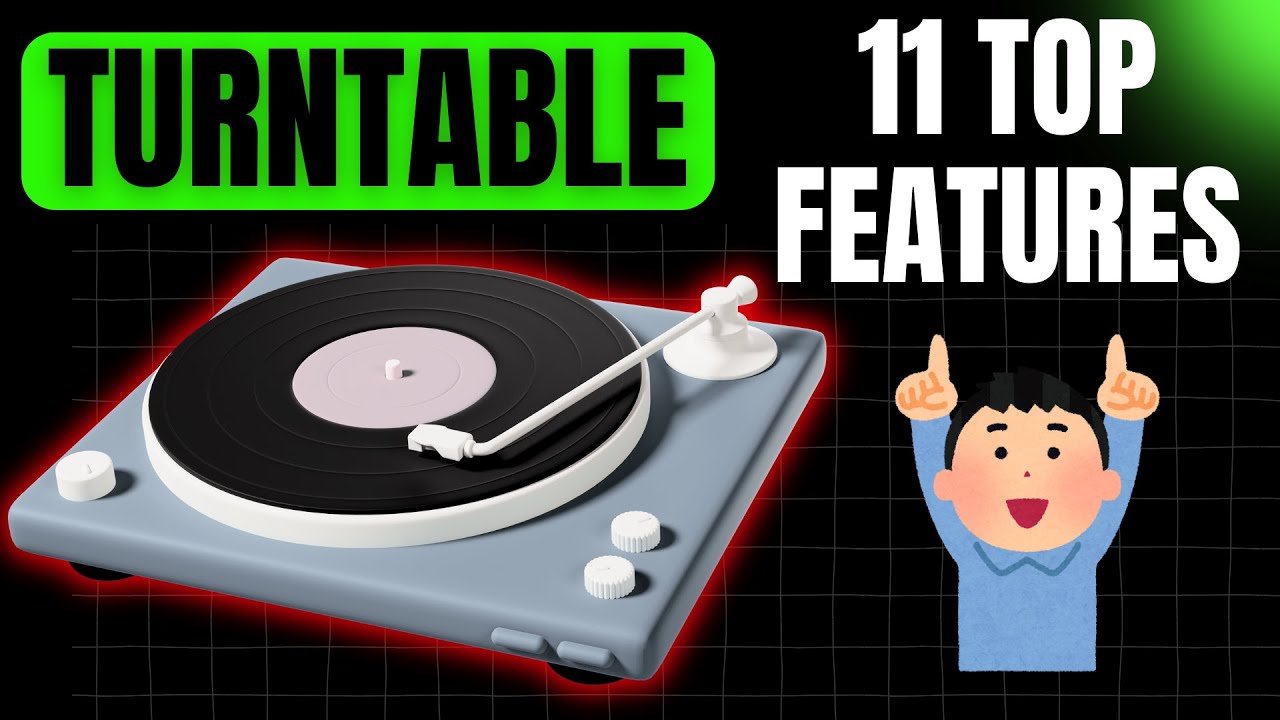 Top 11 Turntable Features - YouTube
