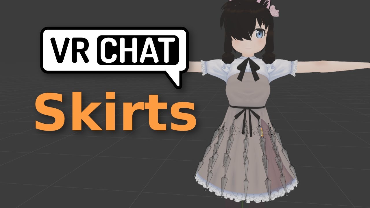 How to deal with skirts in VRChat - YouTube