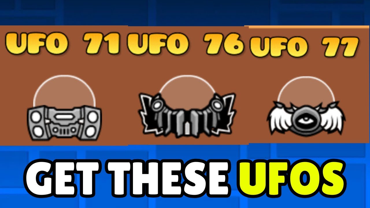 How To Get UFO 71, 76 & 77 In Geometry Dash (2026) - Full Guide - YouTube