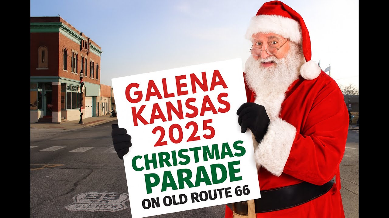 Galena’s 2025 Christmas Parade on Historic Route 66! - YouTube