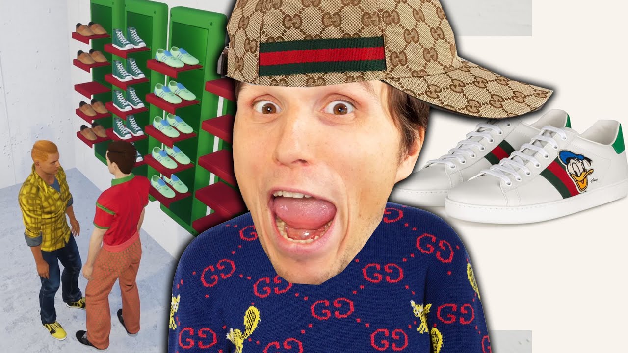 NEUE GUCCI Sneaker machen mich REICH | Gucci Simulator - YouTube