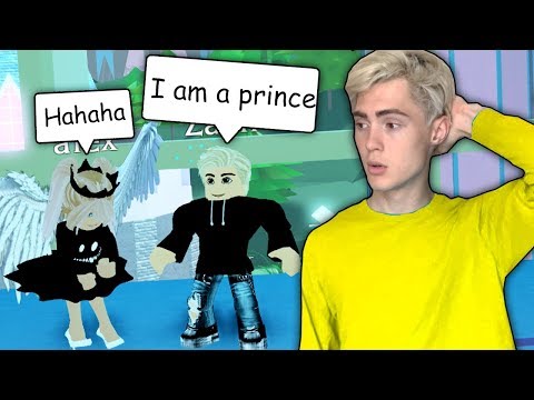 Nobody Knew I was The Prince... | Roblox Royale High Roleplay