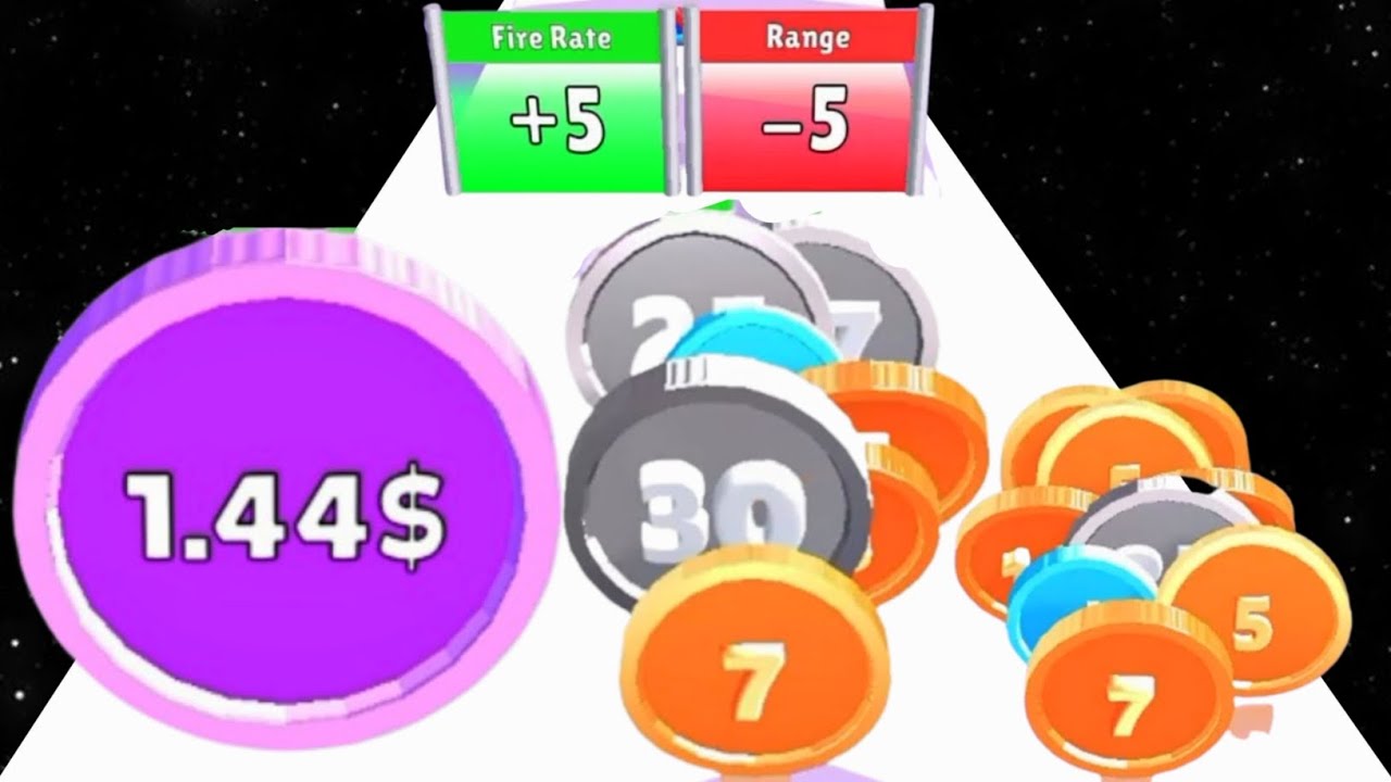 Money Shoot Run - All Level Satisfying (Max Level, Math Game) New ...