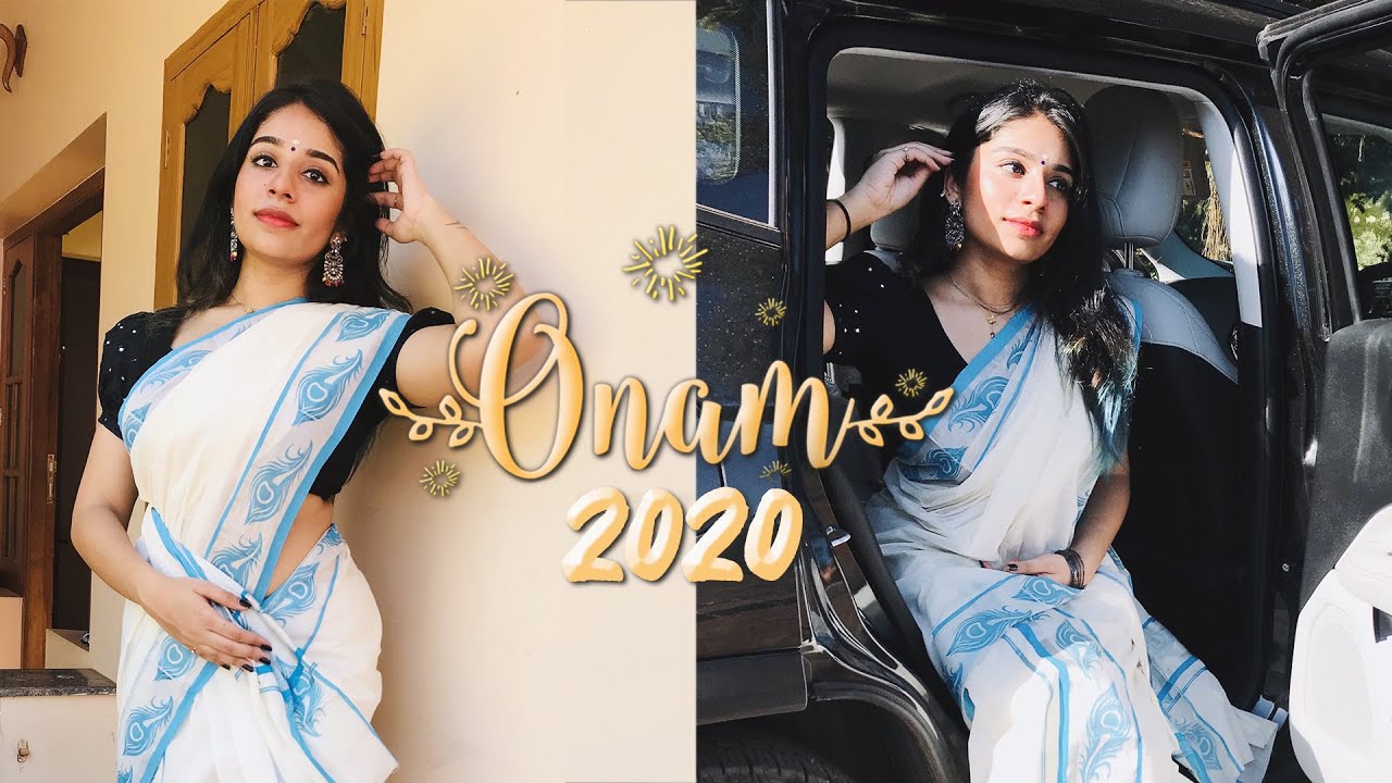 ONAM makeup look 2020 | ONAM edition| GRWM| Nadan makeup look ...