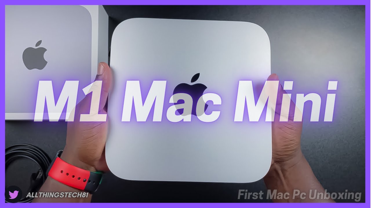 M1 Mac Mini Unboxing (First Mac PC) - YouTube