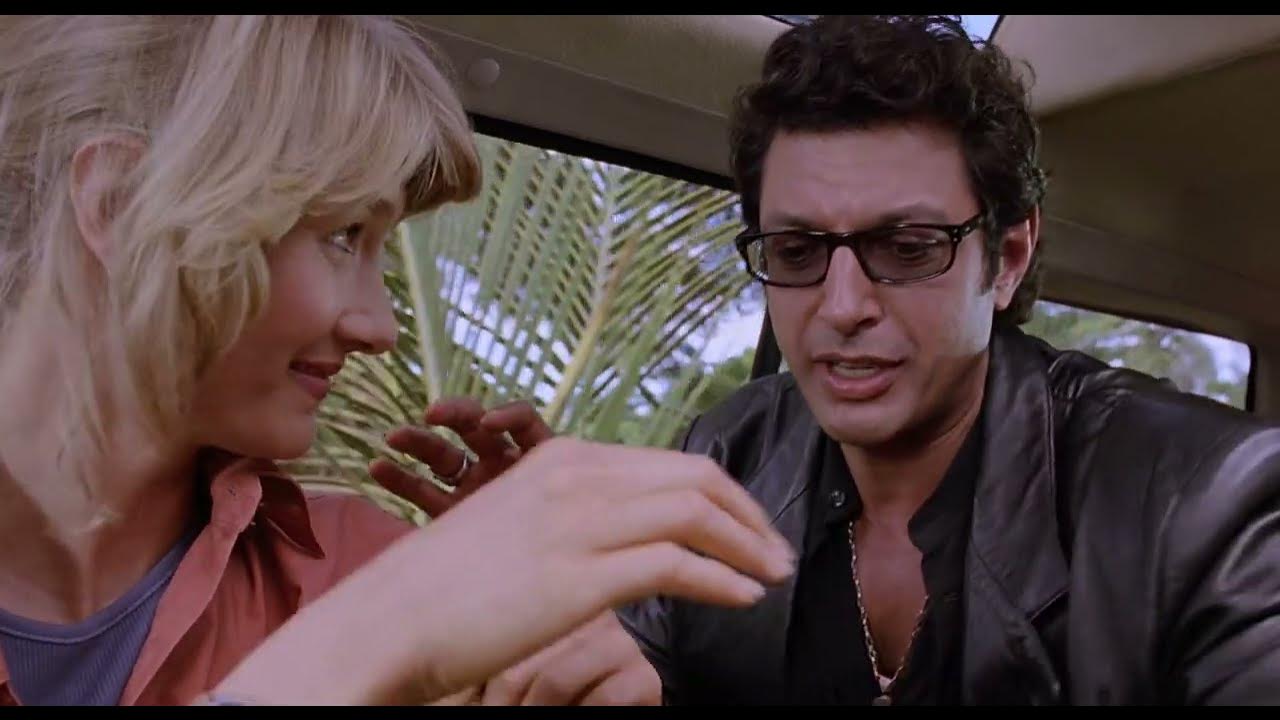 Jurassic Park (1993) - Dr. Ian Malcolm Explains Chaos Theory To Dr ...