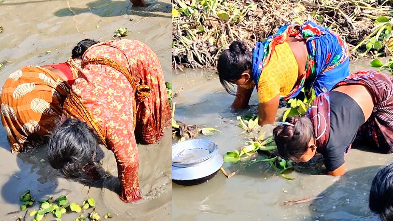 Amazing Asian Hand Fishing | Awesome Traditional Hand Fish Catching ...