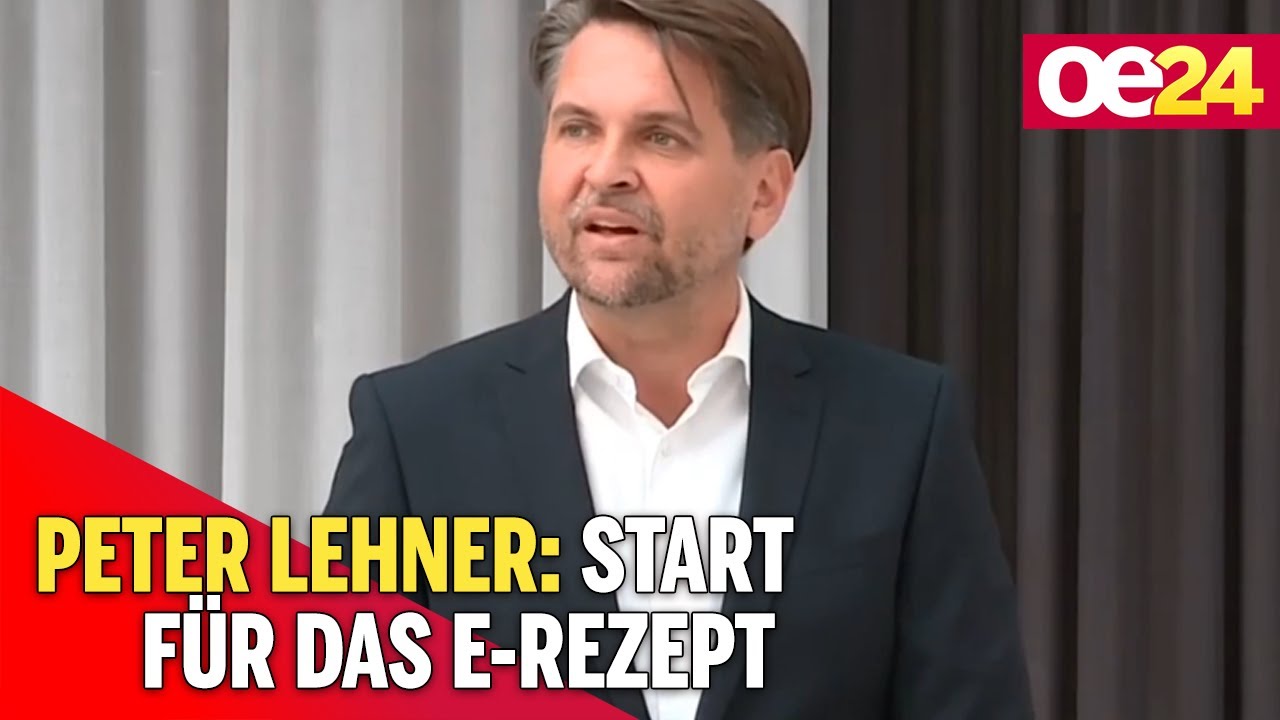 Peter Lehner: Start für das E-Rezept - YouTube