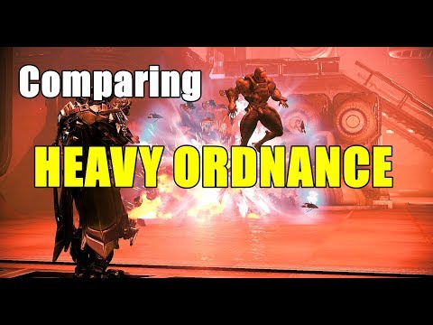 ULTIMATE Primary Explosive Comparison Video! (Warframe)