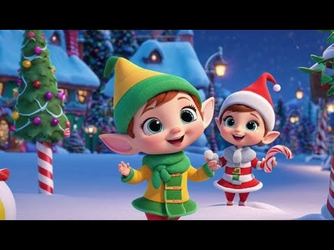 Christmas Elves Clap and Play | Christmas Nursery Rhyme | Kids Holiday ...