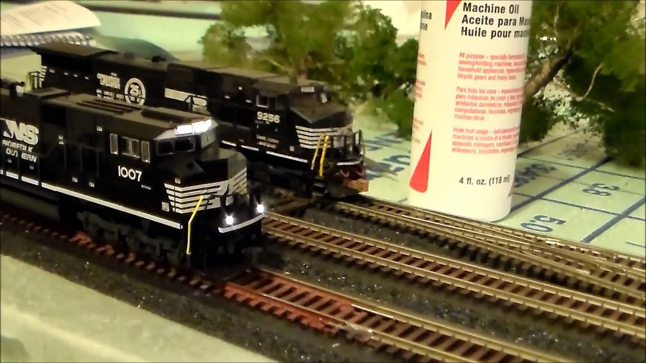 N Scale Norfolk Southern Operation Lifesaver 9256 D9-40CW with Loksound ...