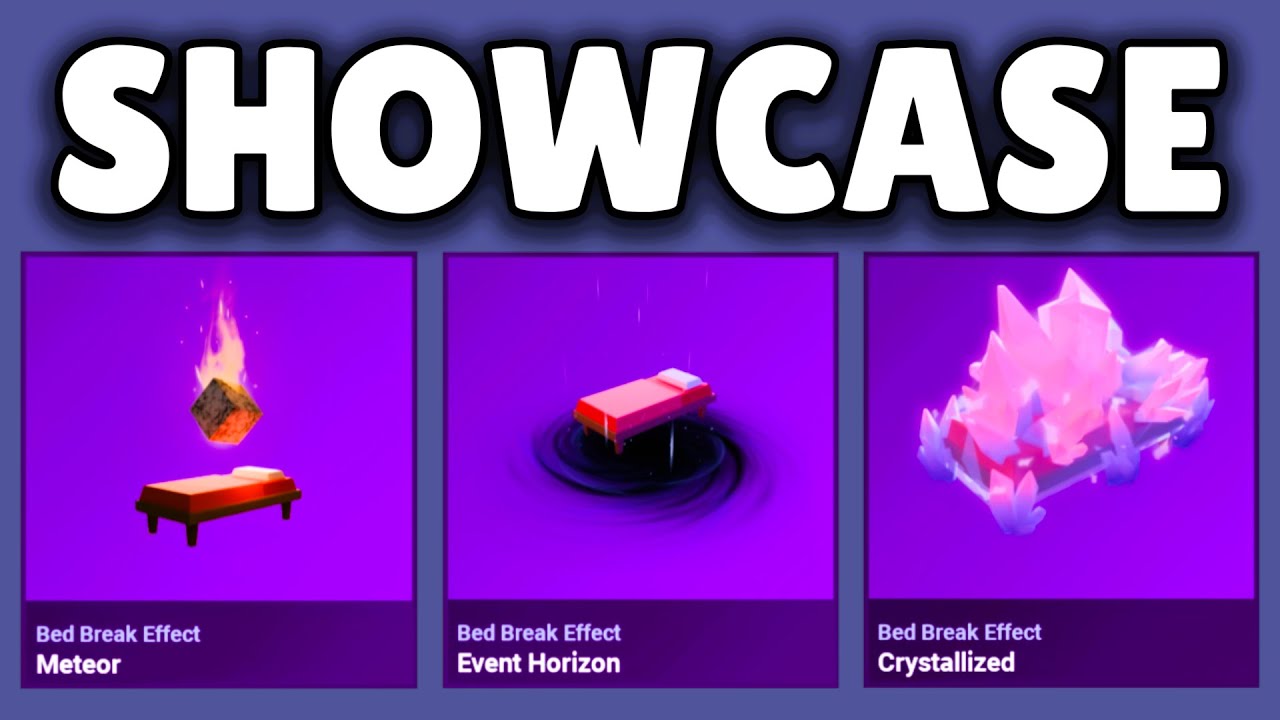 All Season 11 Battlepass Bed Break Effects Showcase (Roblox BedWars ...