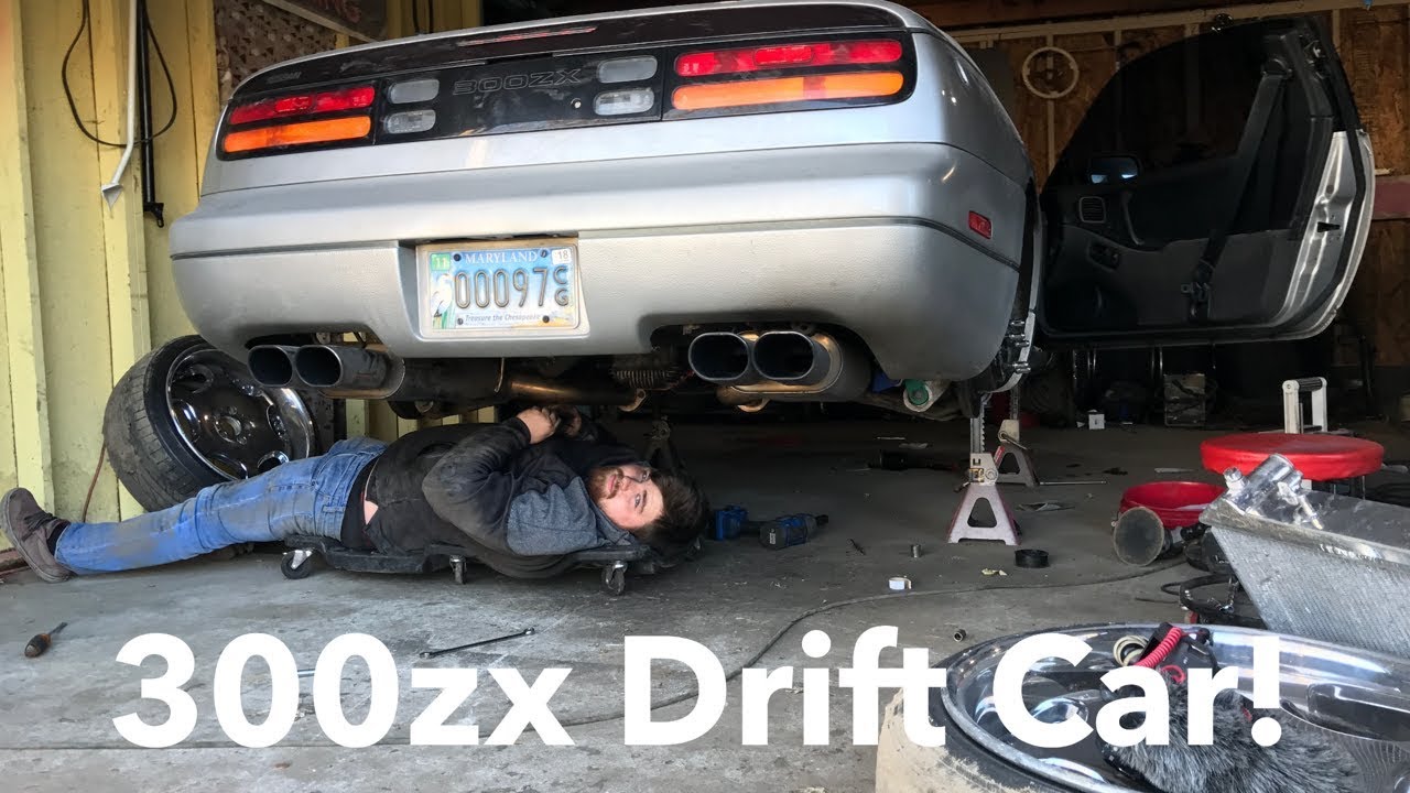 Family Friendly Video! 300zx Gets A Welded Diff - YouTube