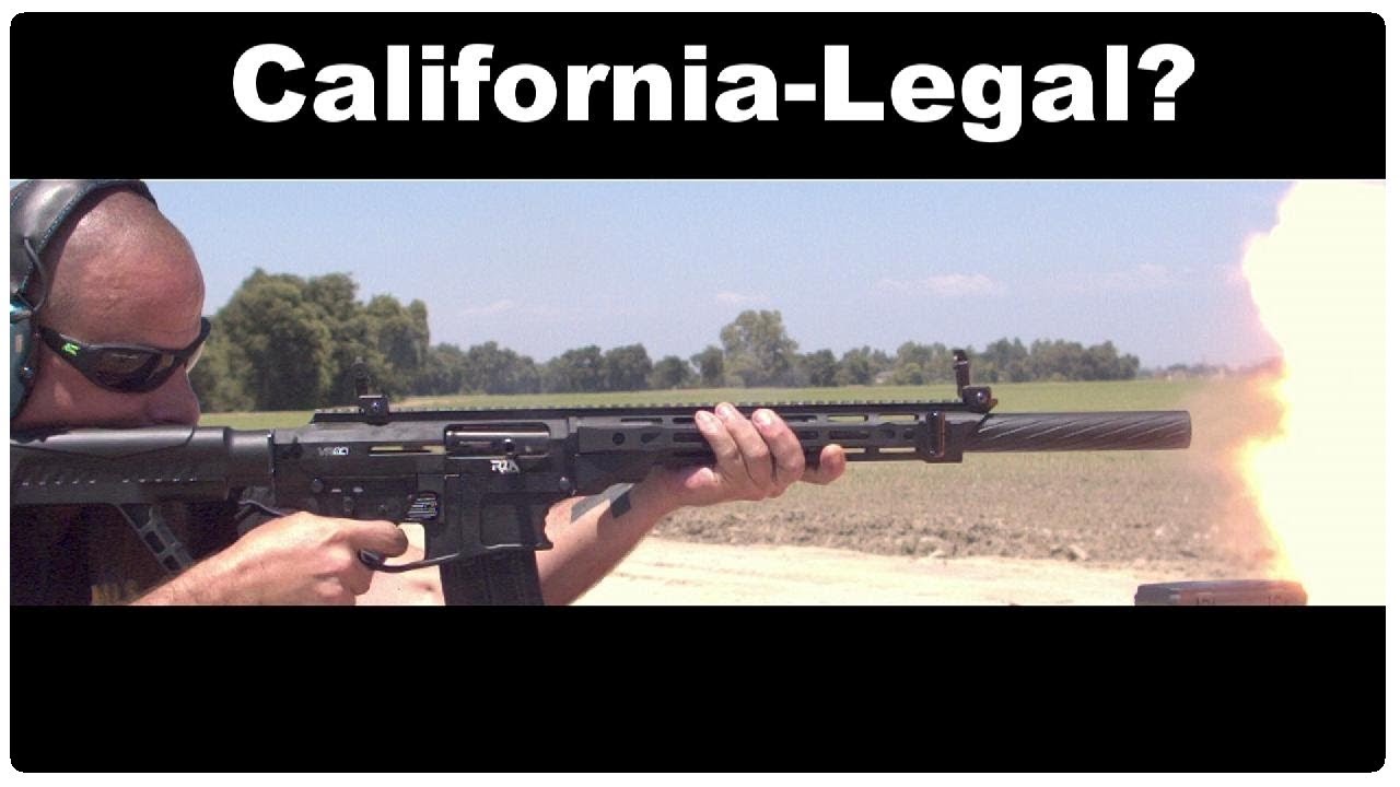 AR-Style 12ga. - Is it LEGAL in California? - YouTube