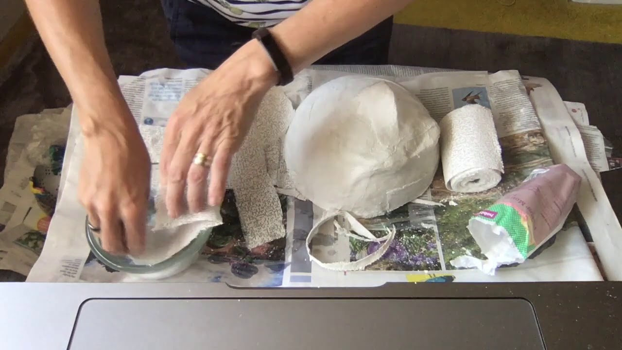Make Your Own Modroc Mask - YouTube