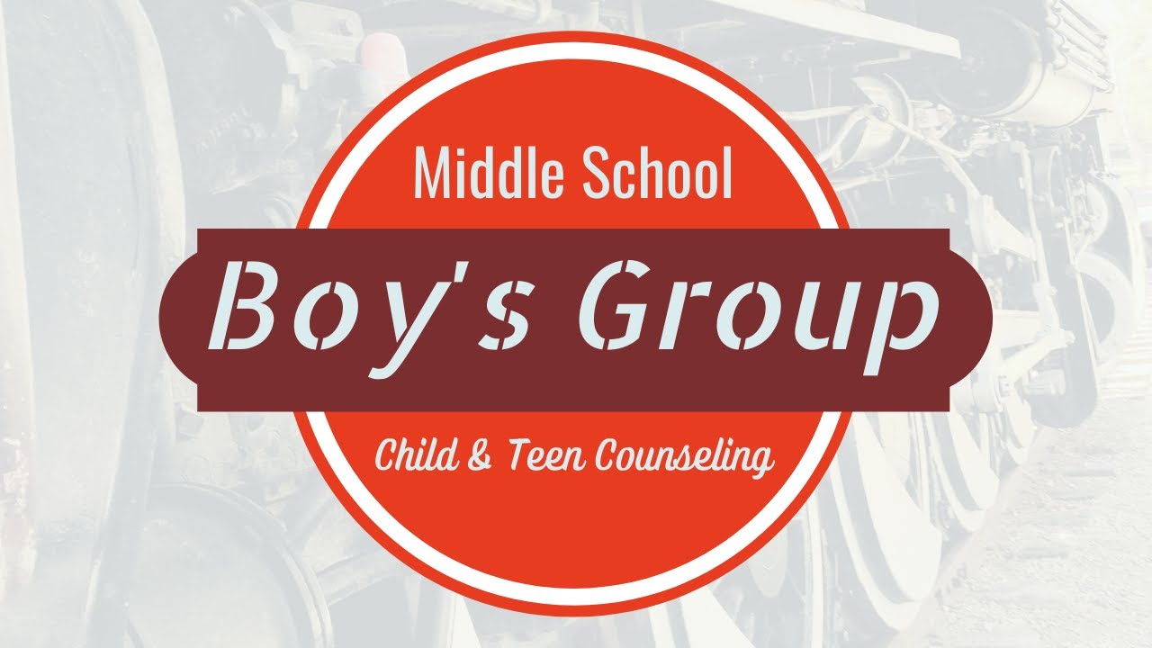 Middle School Boy's Group at Child & Teen Counseling - YouTube
