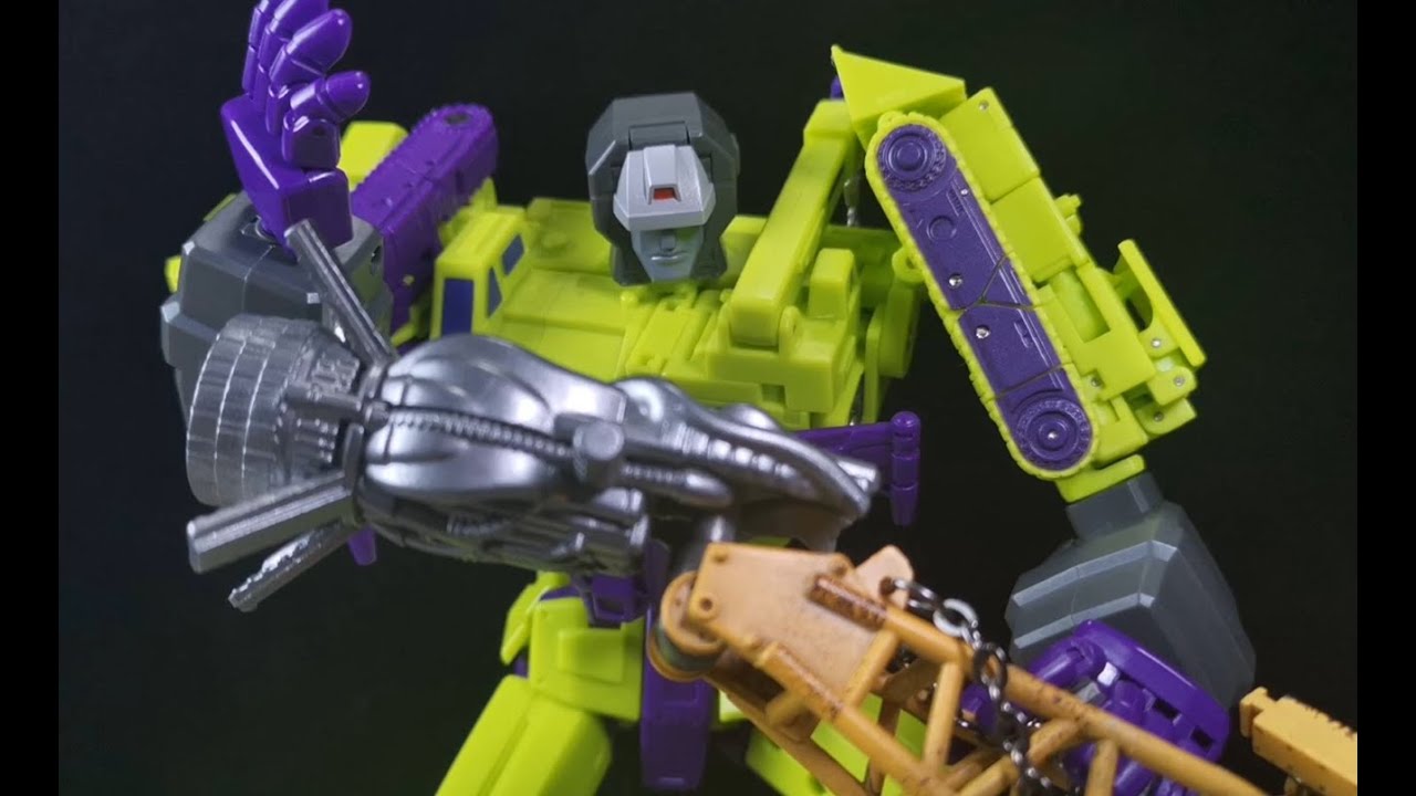 Devastator（NewAge）VS. Hightower [Transformers Stop Motion Animation] - YouTube
