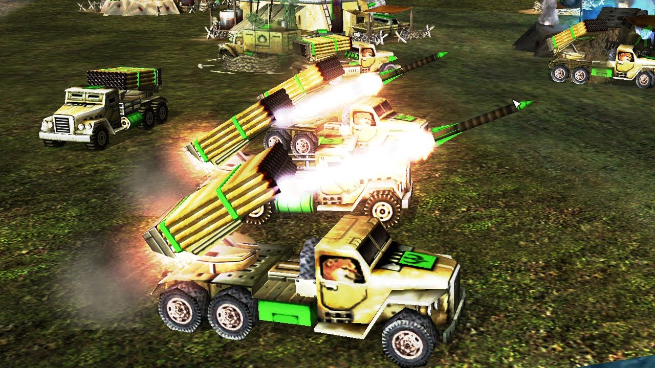 Mega Fortress GLA vs GLA Command & Conquer Generals ROTR HanPatch - YouTube