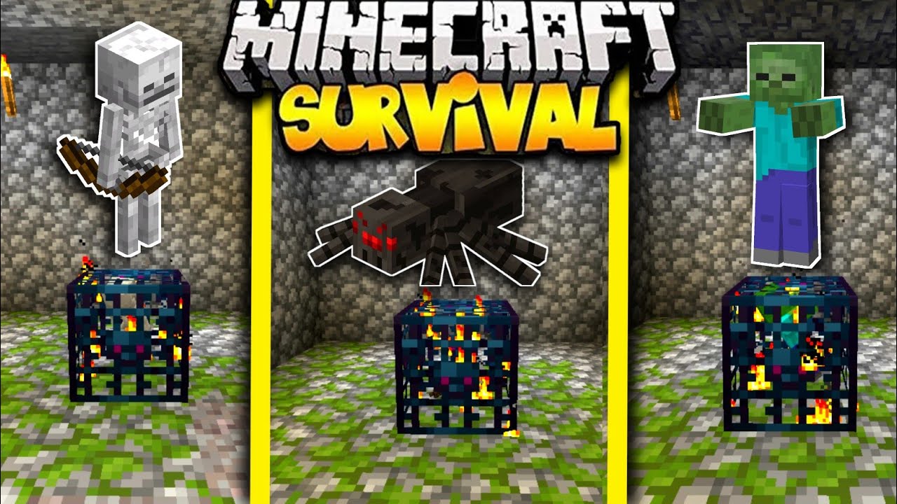 Making Every Spawner XP Farm In Minecraft Survival... / minecraft - YouTube