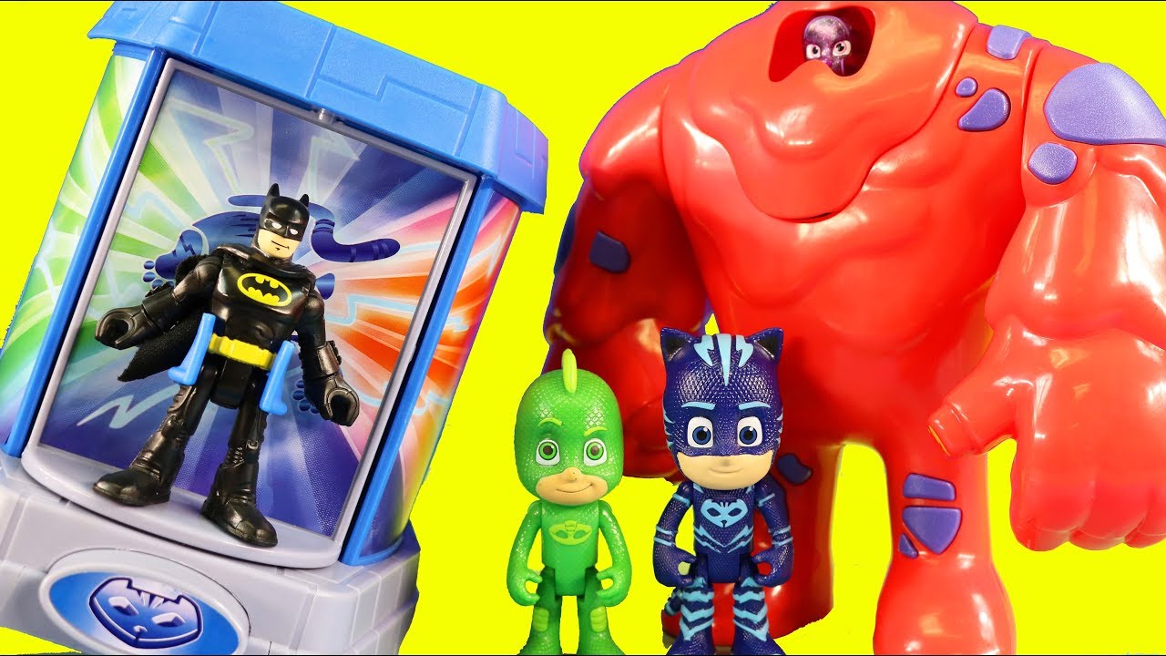 Batman Battles The Splat Monster - YouTube