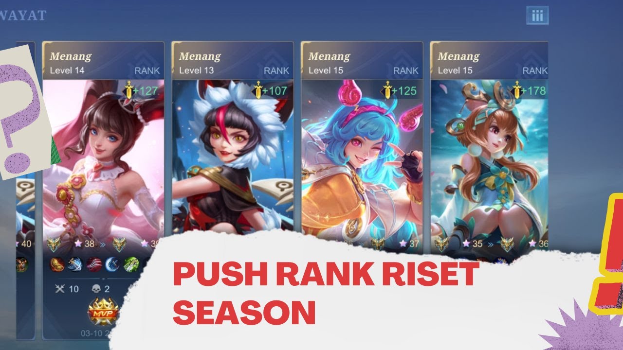 PUSH RANK SAMAPAI MITIC - YouTube