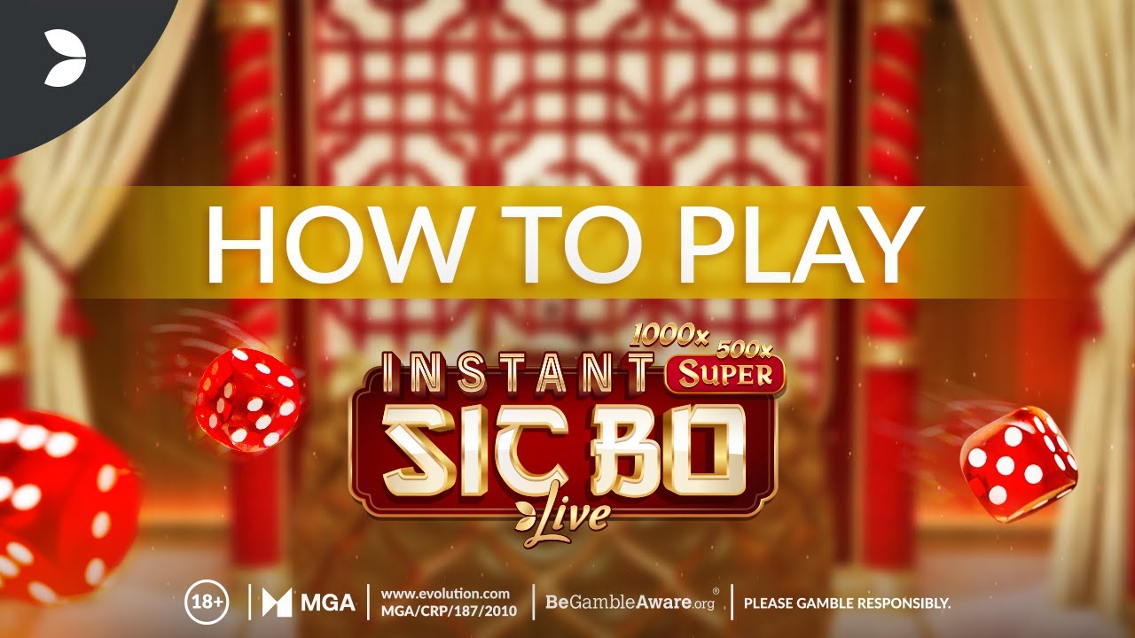 Instant Super Sic Bo: Tutorial | Evolution - YouTube