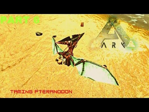 Taming High Level Pteranodon 210 // ARK Survival evolved mobile/ Hindi - YouTube