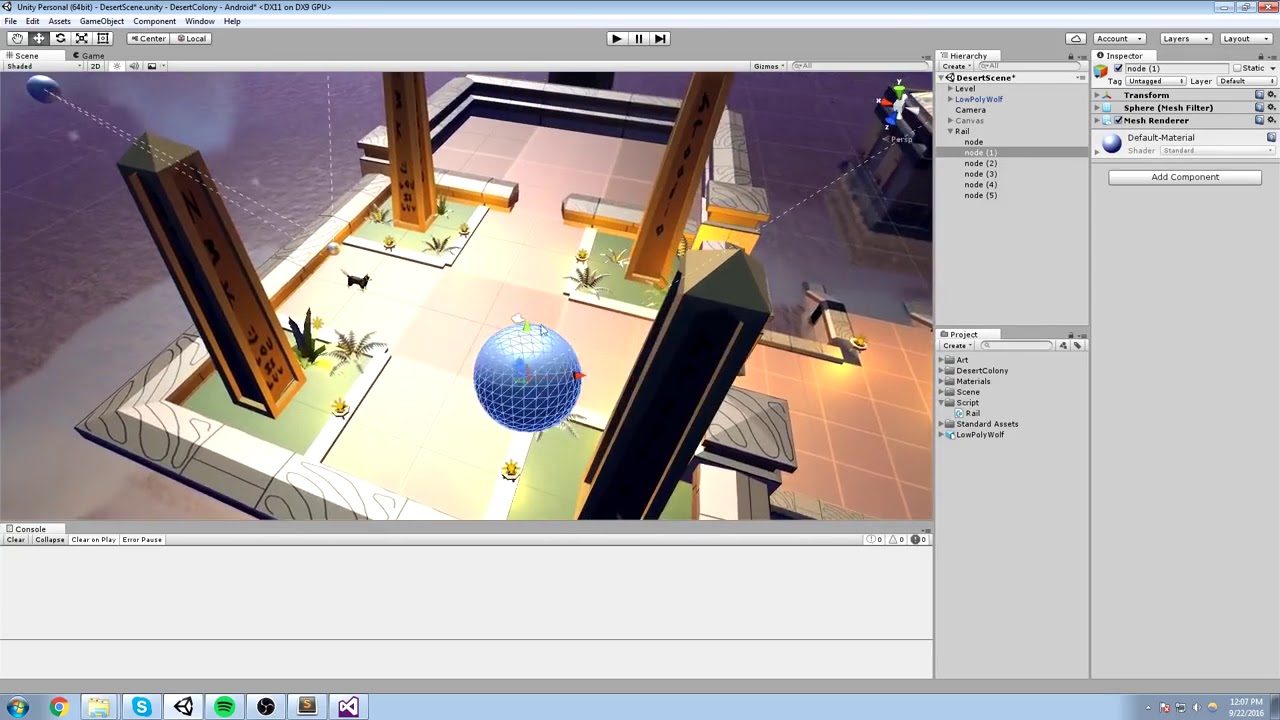 Unity 5 Transform on Rail! Unity 3DTutorialC# - YouTube