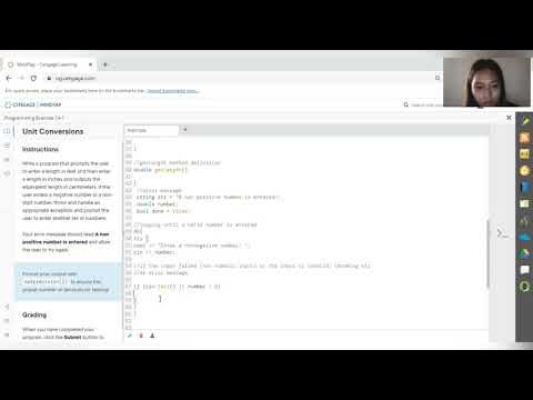 Programming Exercise 14-1 - YouTube