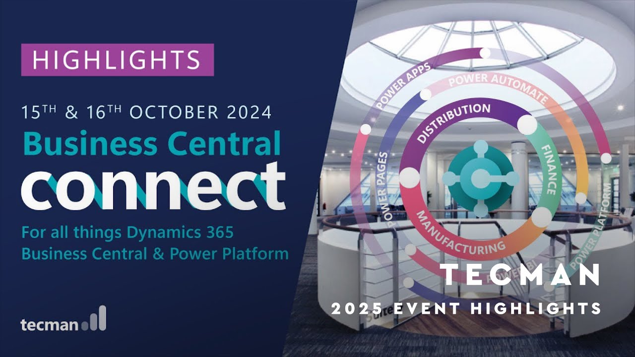 Business Central Connect 2024 Event Highlights - YouTube