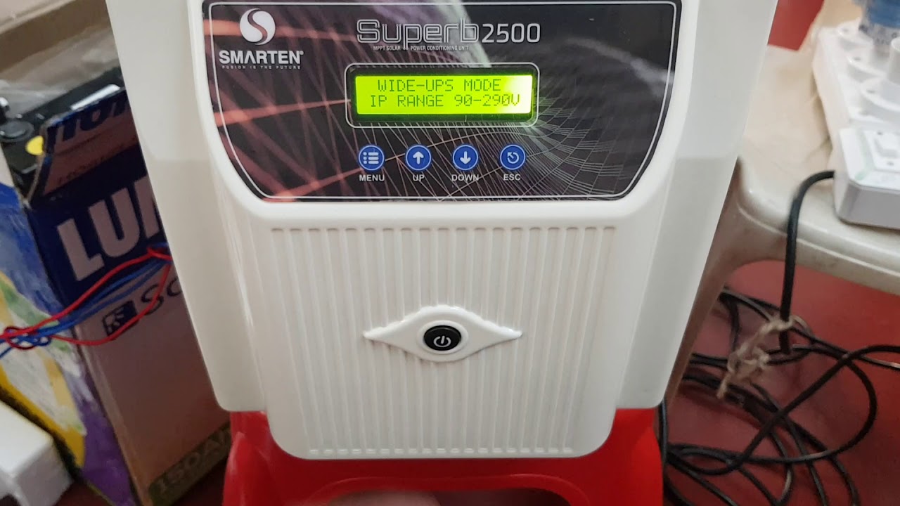Smarten Superb Solar MPPT 2500Va/24v-50Amp (New) - YouTube