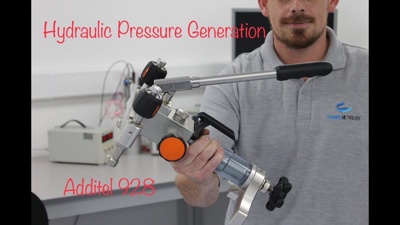 Additel 928 Pump - 1000 bar made easy - YouTube