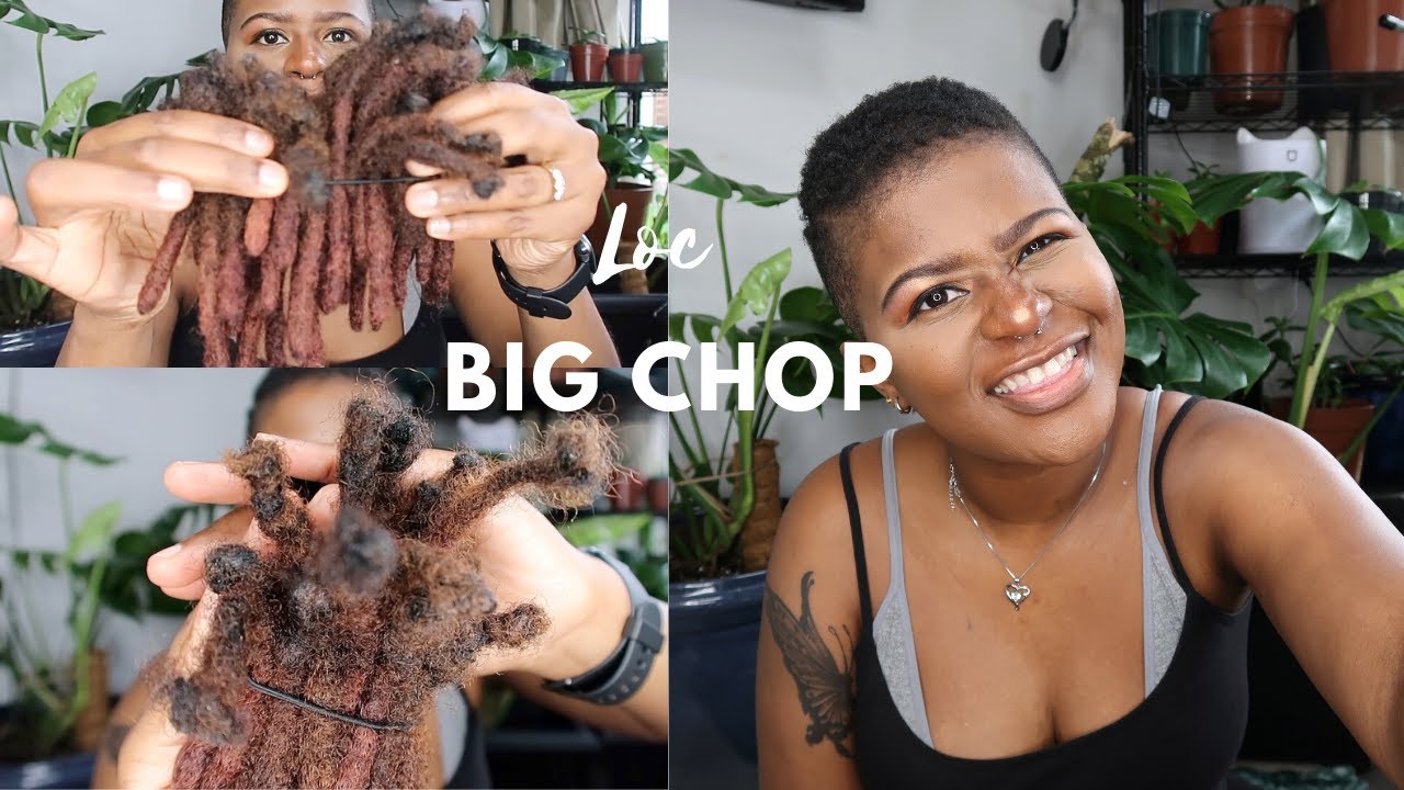 MY BIG CHOP TRANSFORMATION | CUTTING OFF MY LOCS - YouTube
