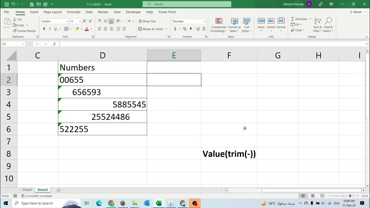 Value & Trim - YouTube
