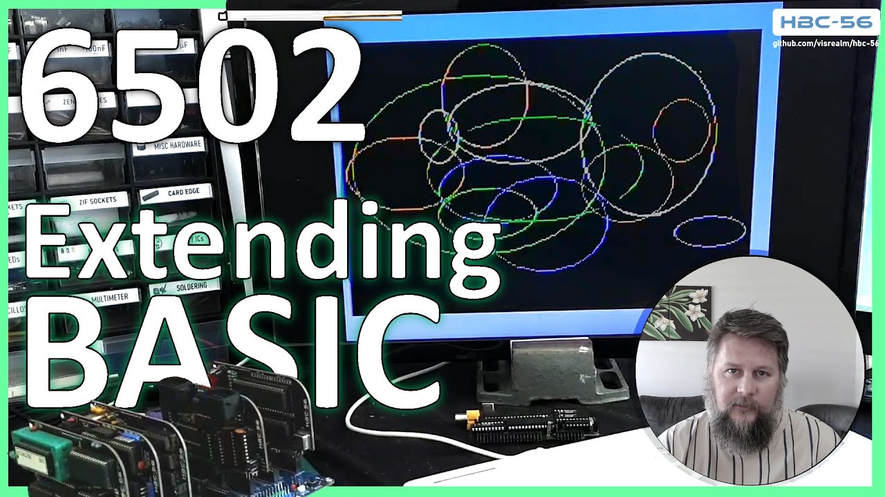 6502 Extending EhBASIC (adding TMS9918 Graphics commands) - YouTube