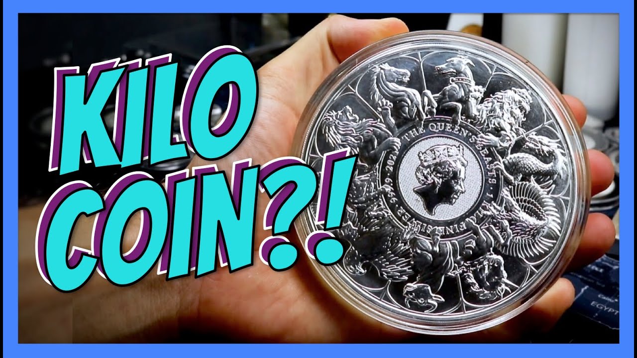 MIND BLOWN! This Silver Kilo Coin Weighs OVER 32 oz and is BEAUTIFUL ...
