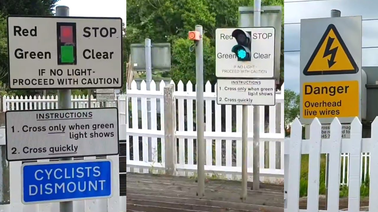 Fullers End Level Crossing, Essex - YouTube