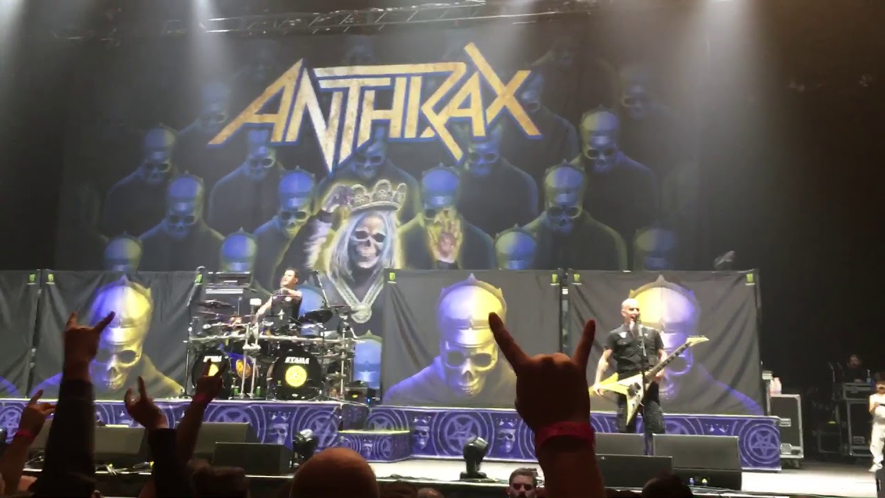 Anthrax Rowing Pit - Wembley SSE 2018 - YouTube