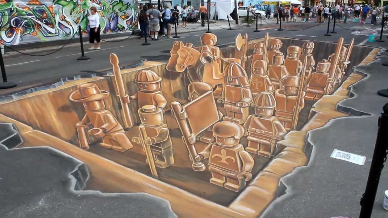 CHALK ART - YouTube