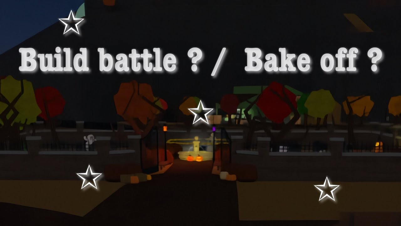 🔴LIVE! Build BATTLE / Bake OFF ! | - YouTube