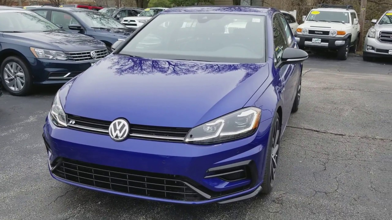 2018 VW Golf R 2.0T w/ DCC and Navigation - YouTube