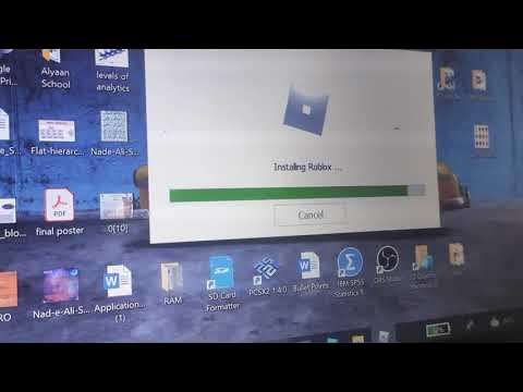 How to install roblox player in PC (tutorial) - YouTube