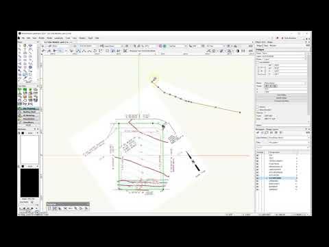 Vectorworks Site Models - Input Method 2 - 2D Polys to 3D Source Data 3 of 4 - YouTube