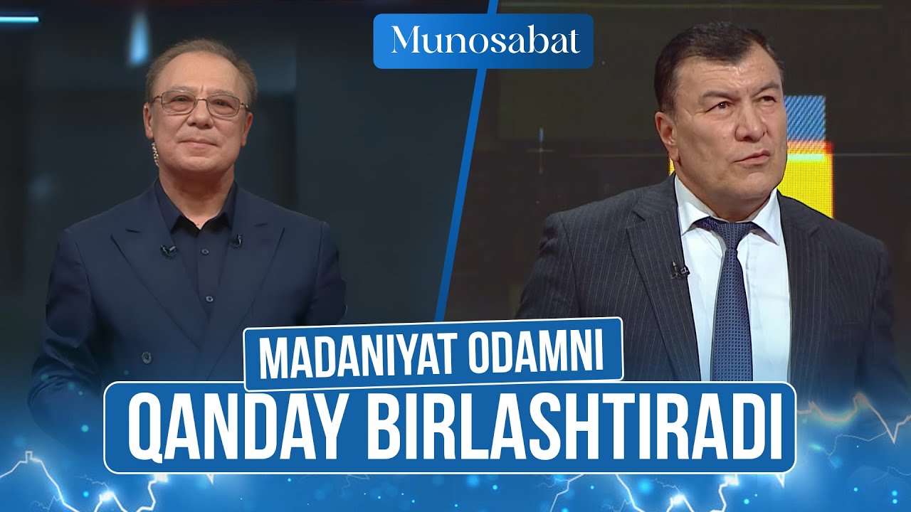 Madaniyat odamni qanday birlashtiradi I Munosabat (21.04.2025) - YouTube